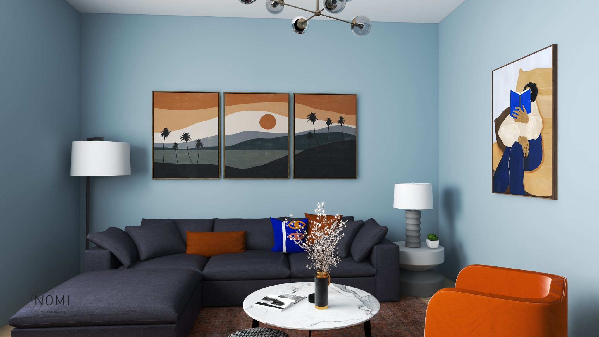 How To Design A Color Scheme For Your Home - NOMI Interior Design